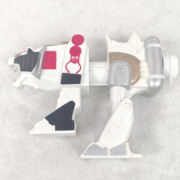 Bandai Namco | Toys | White Tigerzord Thunderzord Blaster Mmpr Power ...